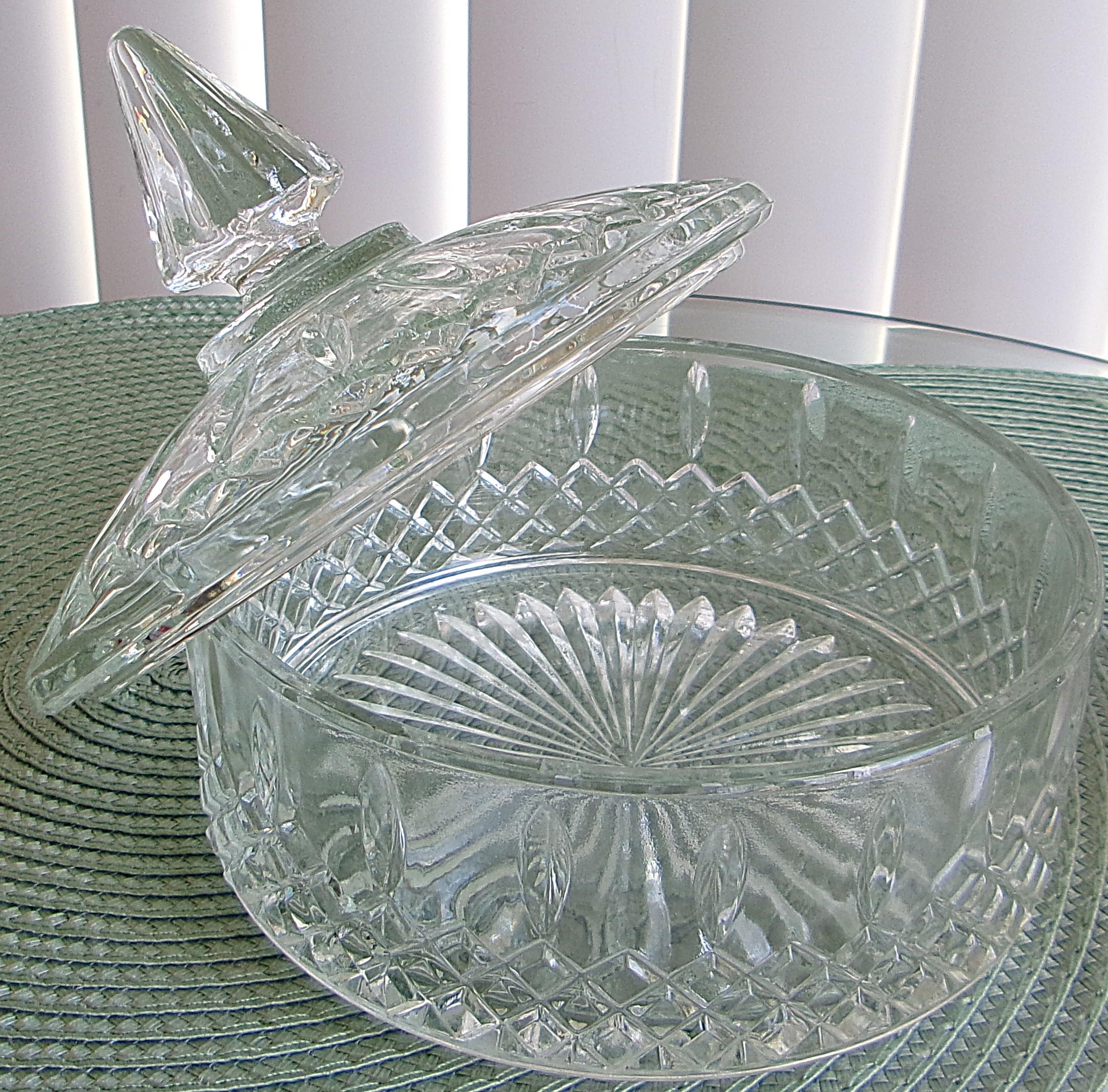 Vintage Indiana Glass Princess Candy Box, Candy Dish, NIB - Etsy