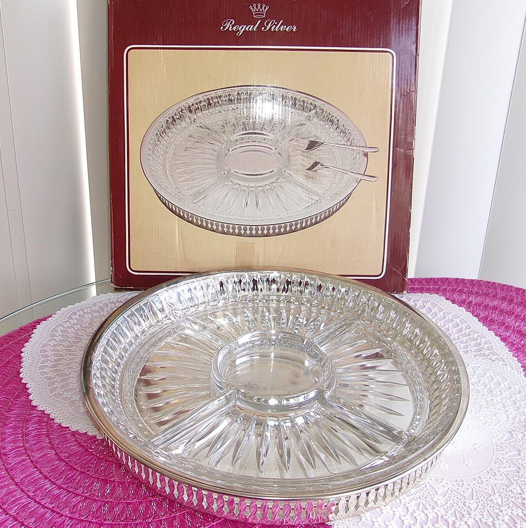 Vintage Royal Silver Relish Dish, NIB - Etsy
