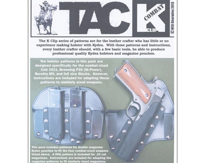 Hybrid Kydex Leather Holster Pattern Pack by Will Ghormley Glock 22 ...