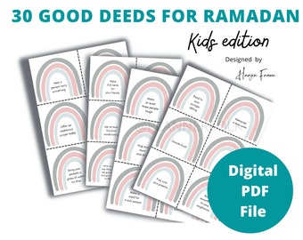 Advent Good Deeds - Etsy