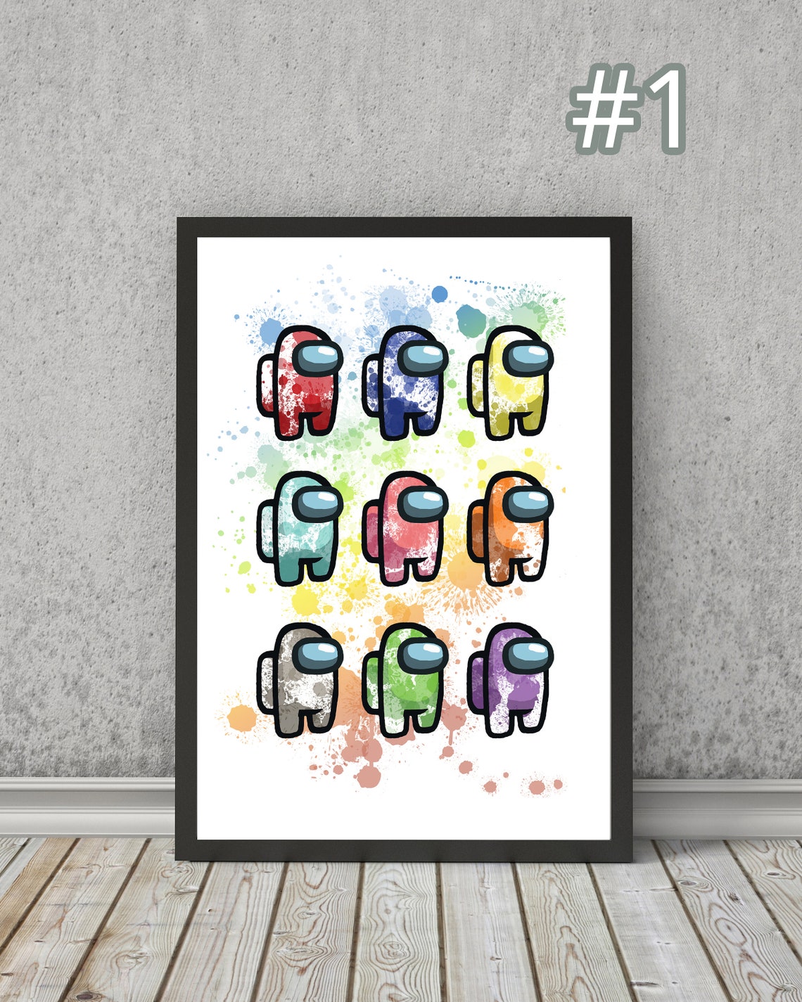 AMONG US POSTERS Wall Decor Gamer Boys Girls Bedroom Print - Etsy