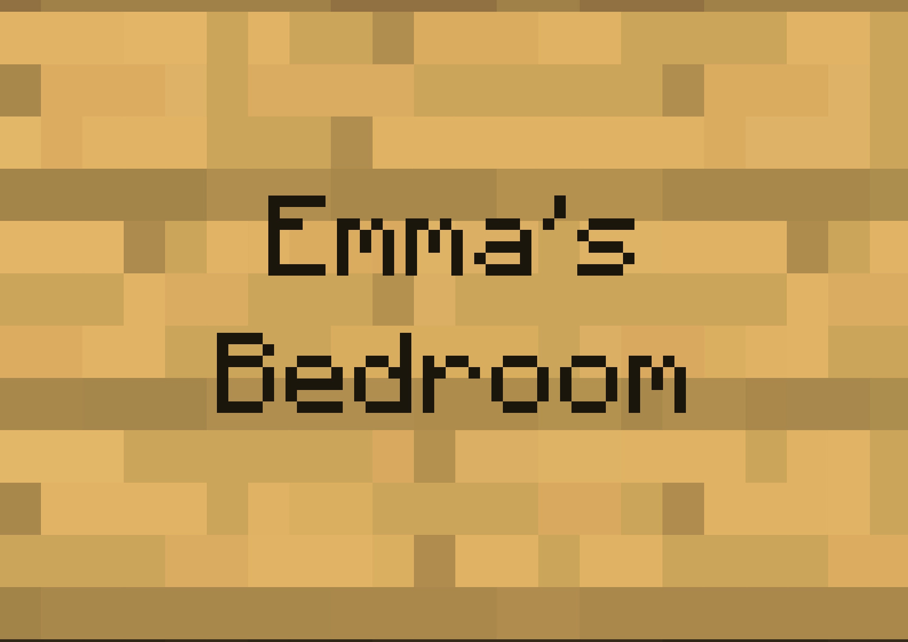 Minecraft Poster / 3D sign Custom / personalised gamer | Etsy