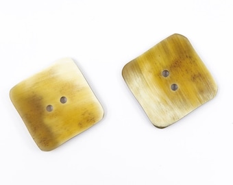 Real Horn Buttons in Various Sizes, Fancy Buttons for Sewing and ...
