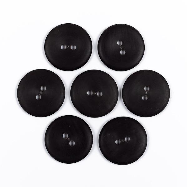 Black Coat Buttons - Etsy