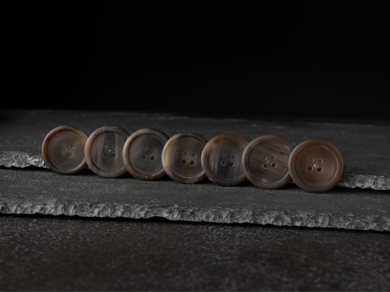 Brown Buttons 10mm, 15mm, 20mm, 23mm, 25m, 28mm Perfect for Suit ...