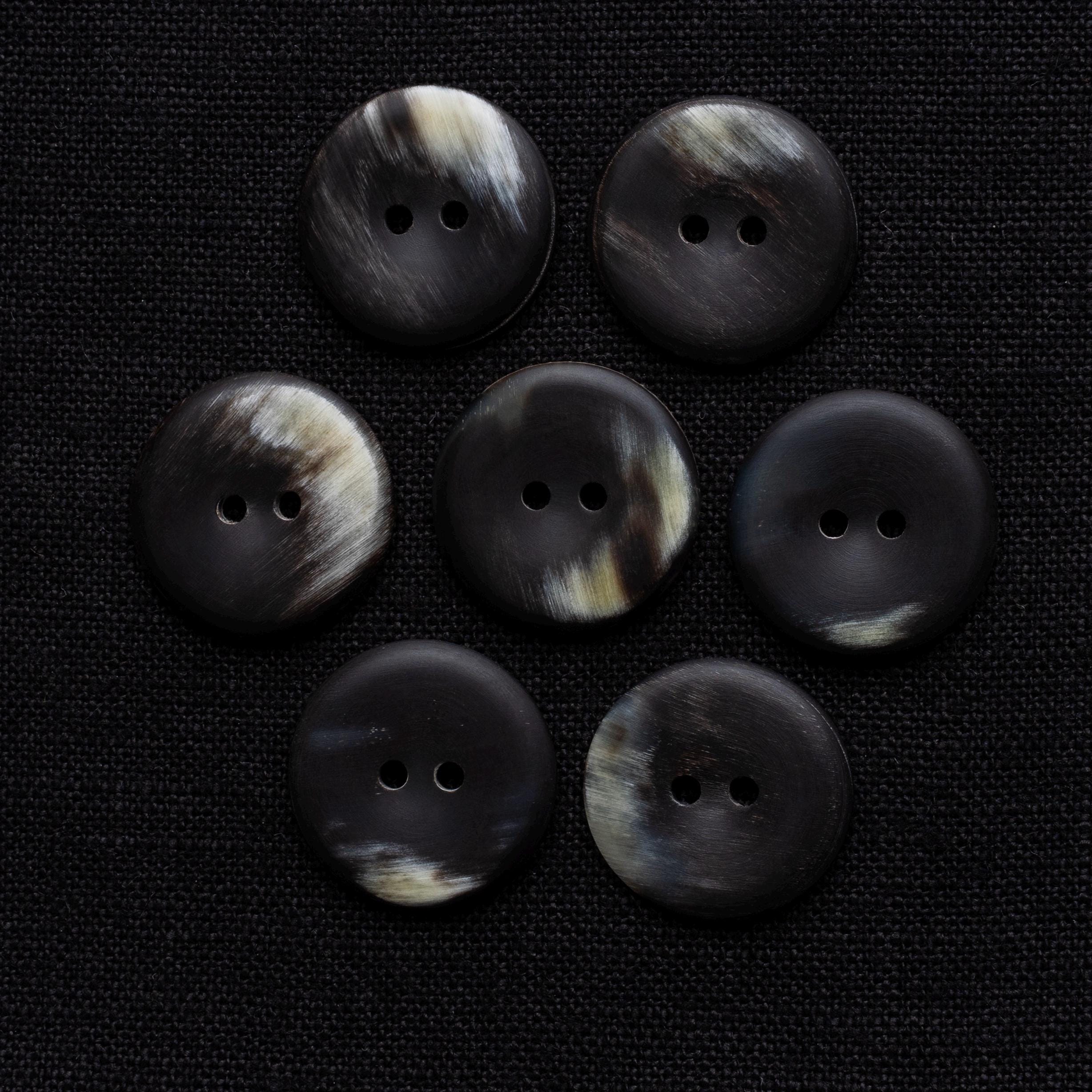 Real Horn Buttons With 2 Holes / Sizes 11mm - 50mm - Etsy