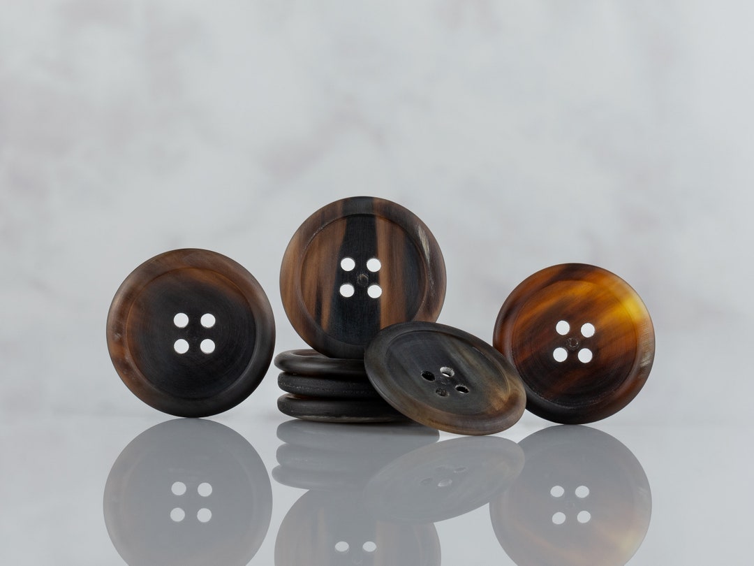Brown Buttons 10mm, 15mm, 20mm, 23mm, 25m, 28mm Perfect for Suit ...
