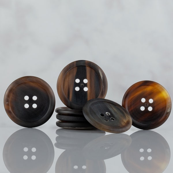 Brown Buttons - Etsy