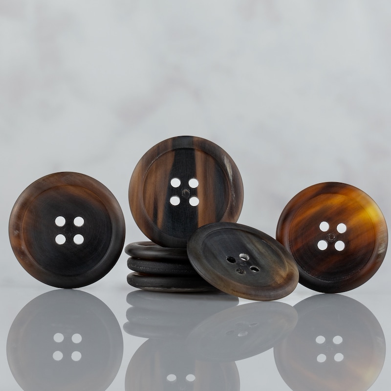 Brown Buttons - Etsy