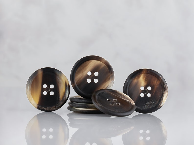 Brown Buttons 10mm, 15mm, 20mm, 23mm, 25m, 28mm Perfect for Suit ...