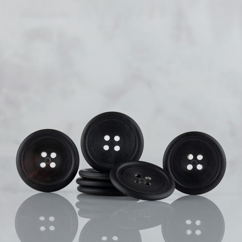 Natural Cow Horn Buttons | Handmade Horn Button | Sewing and Knitting ...