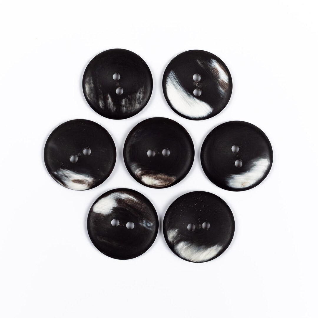 Real Horn Buttons With 2 Holes / Sizes 11mm - 50mm - Etsy