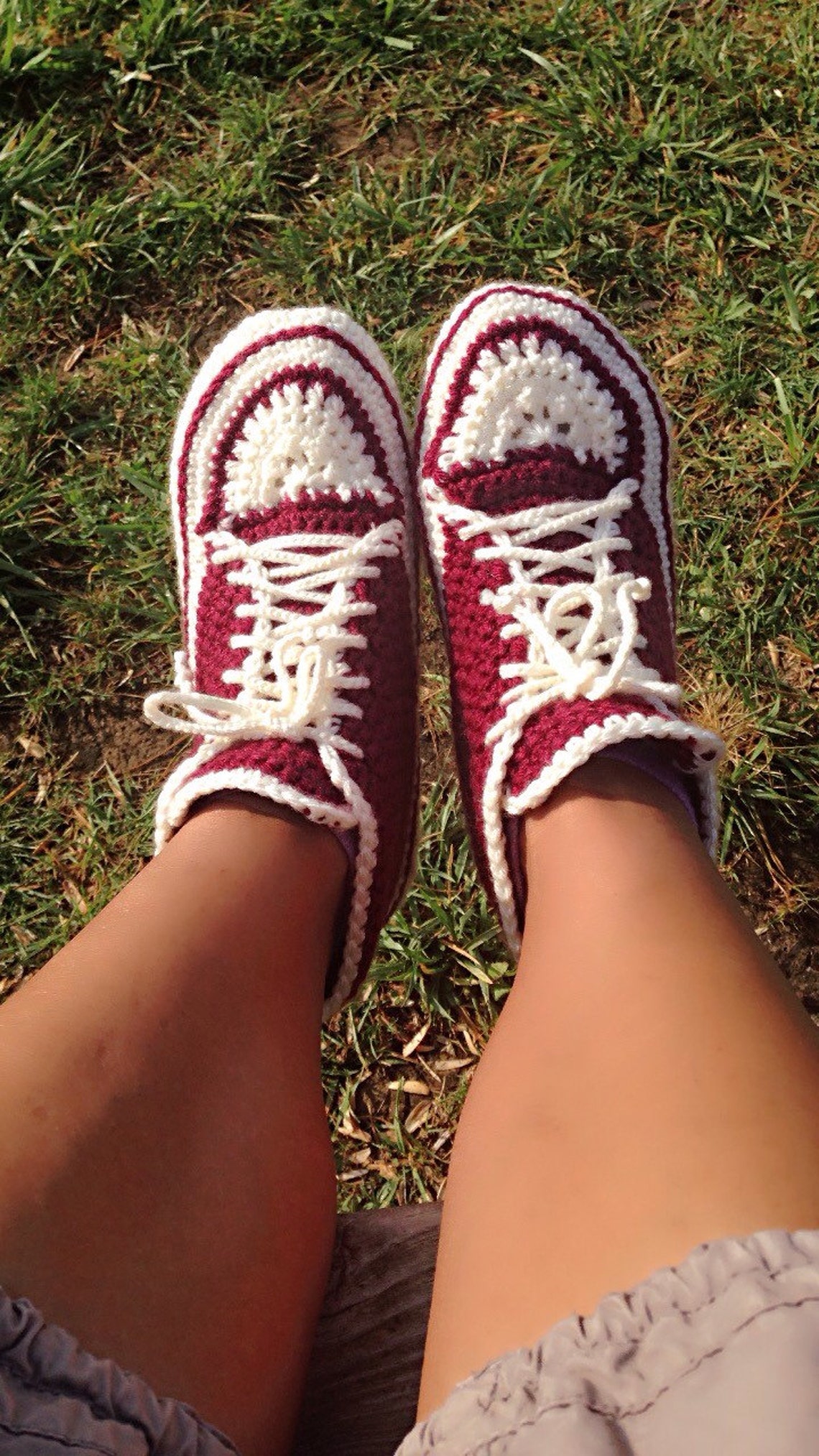 Crochet Pattern Sneaker, Unisex Sneaker Shoes, Big Boys Sizes 3-5 ...