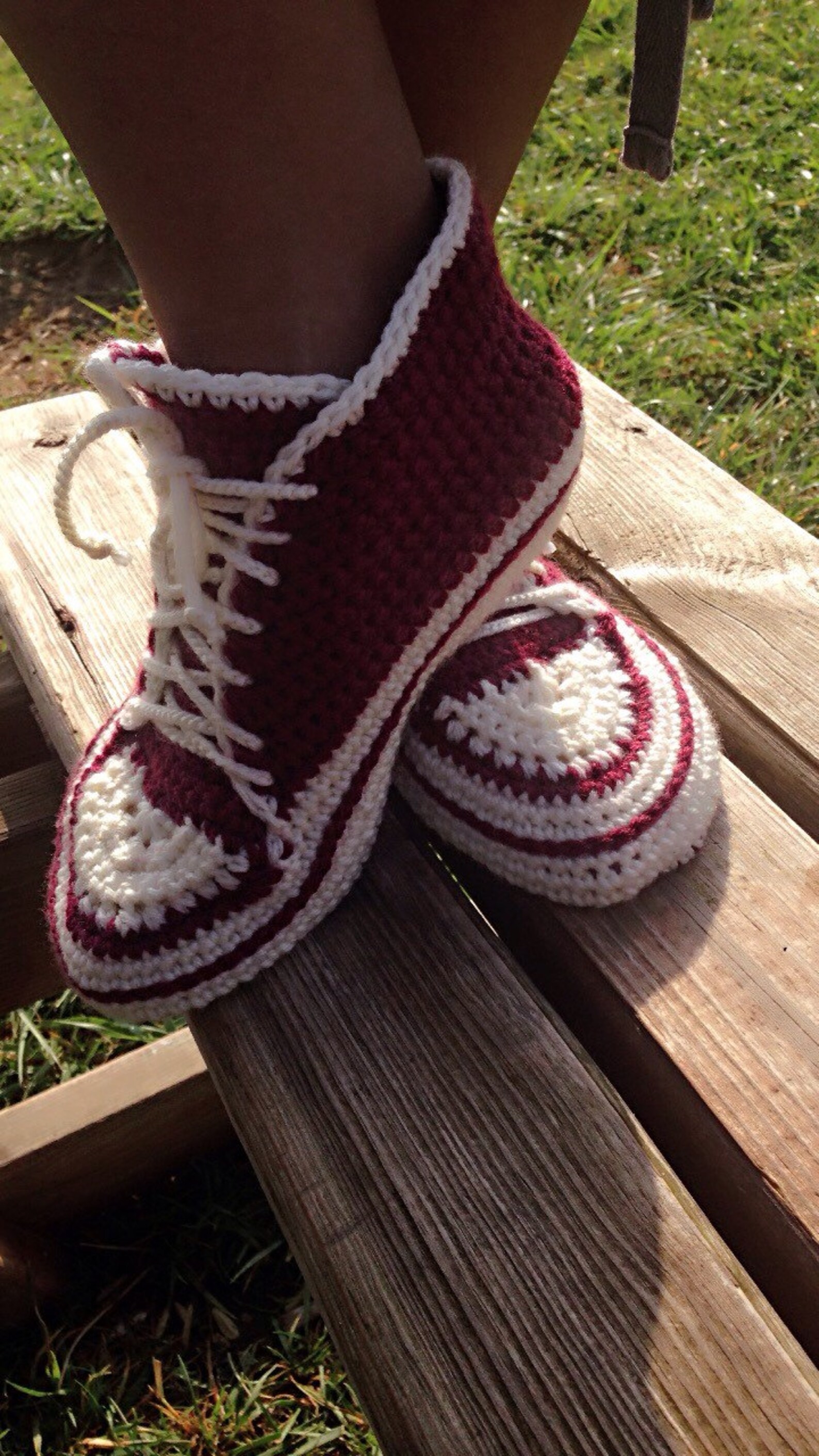 Crochet Pattern Sneaker, Unisex Sneaker Shoes, Big Boys Sizes 3-5 ...