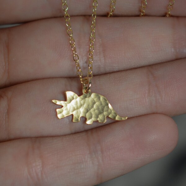 Dinosaur Necklace - Etsy