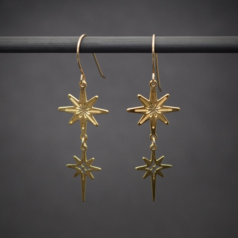 Celestial Earrings - Etsy