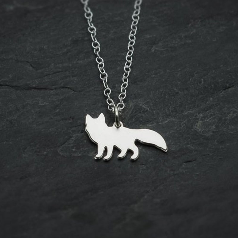Fox Necklace - Etsy UK