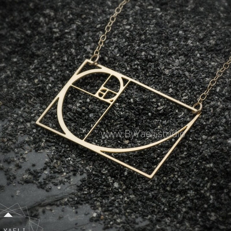 Fibonacci Necklace - Etsy
