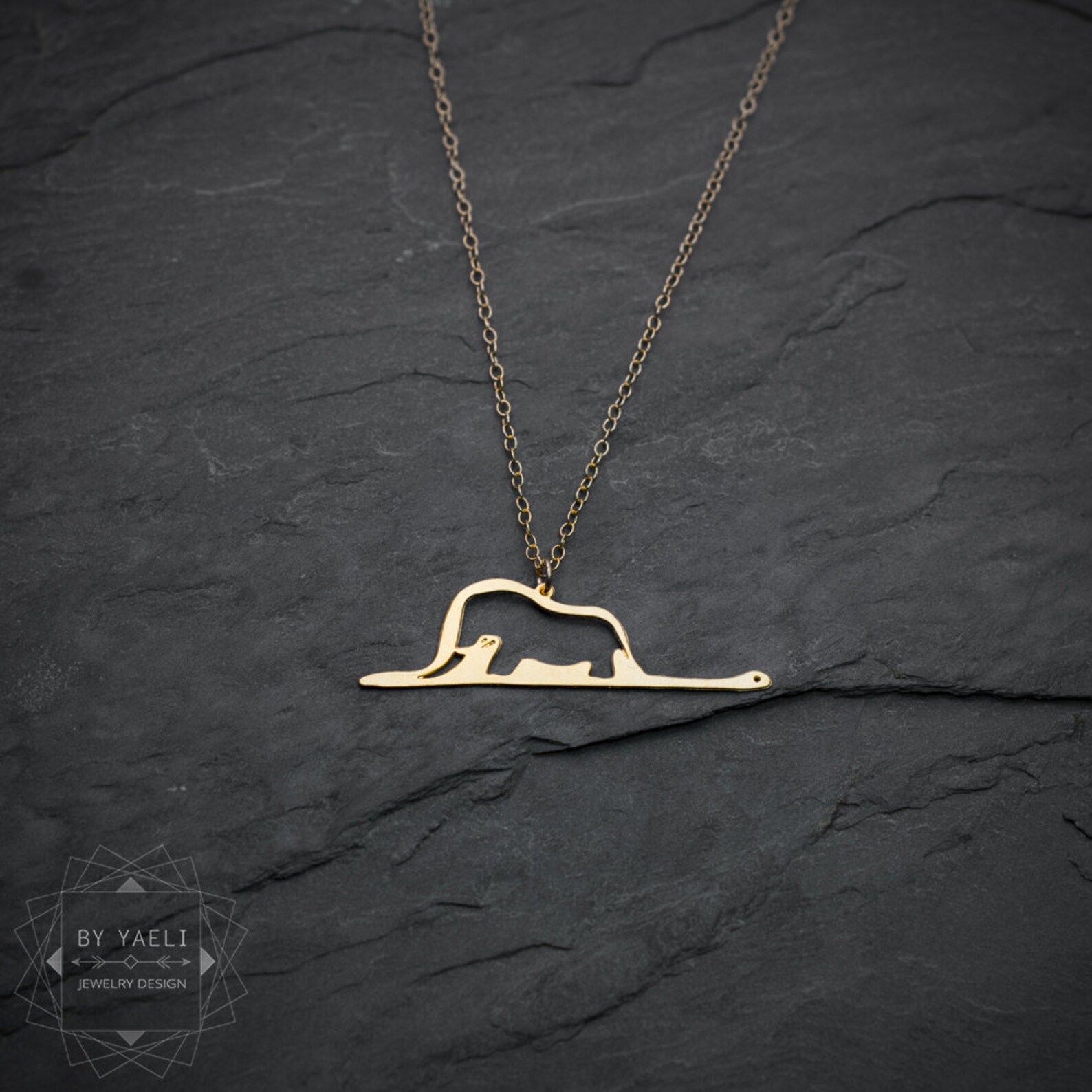 The Little Prince Necklace Silver Statement Necklace Petit - Etsy