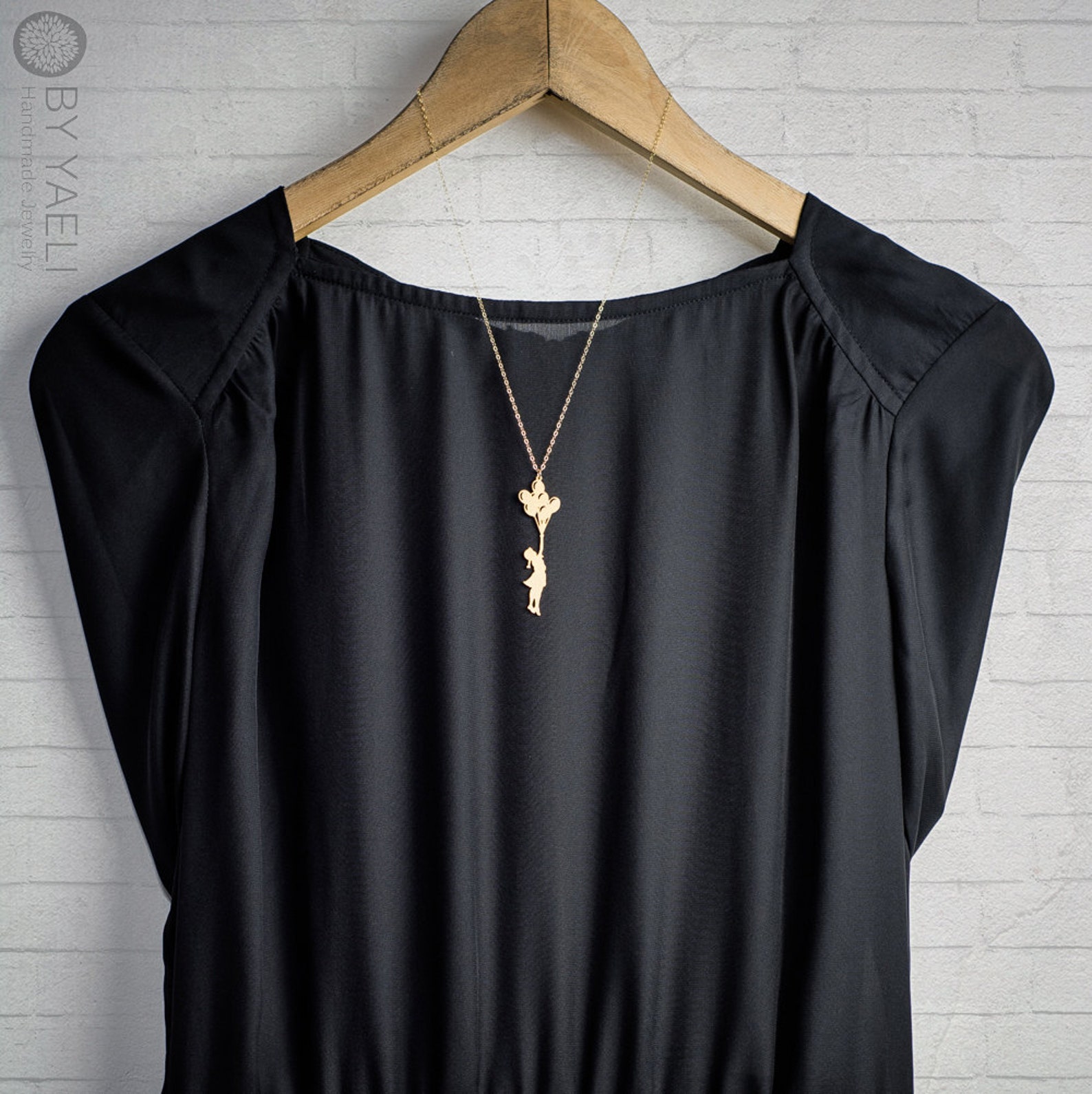 Balloon Necklace Benxi Art Style Long Necklace Girl Necklace - Etsy