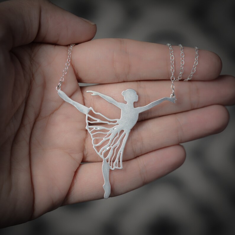 Ballerina Necklace Ballet Dancing Necklace Dancer Jewelry - Etsy