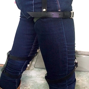 Harness "leg Belts 2" of Natural Leather and High-quality Belt ...
