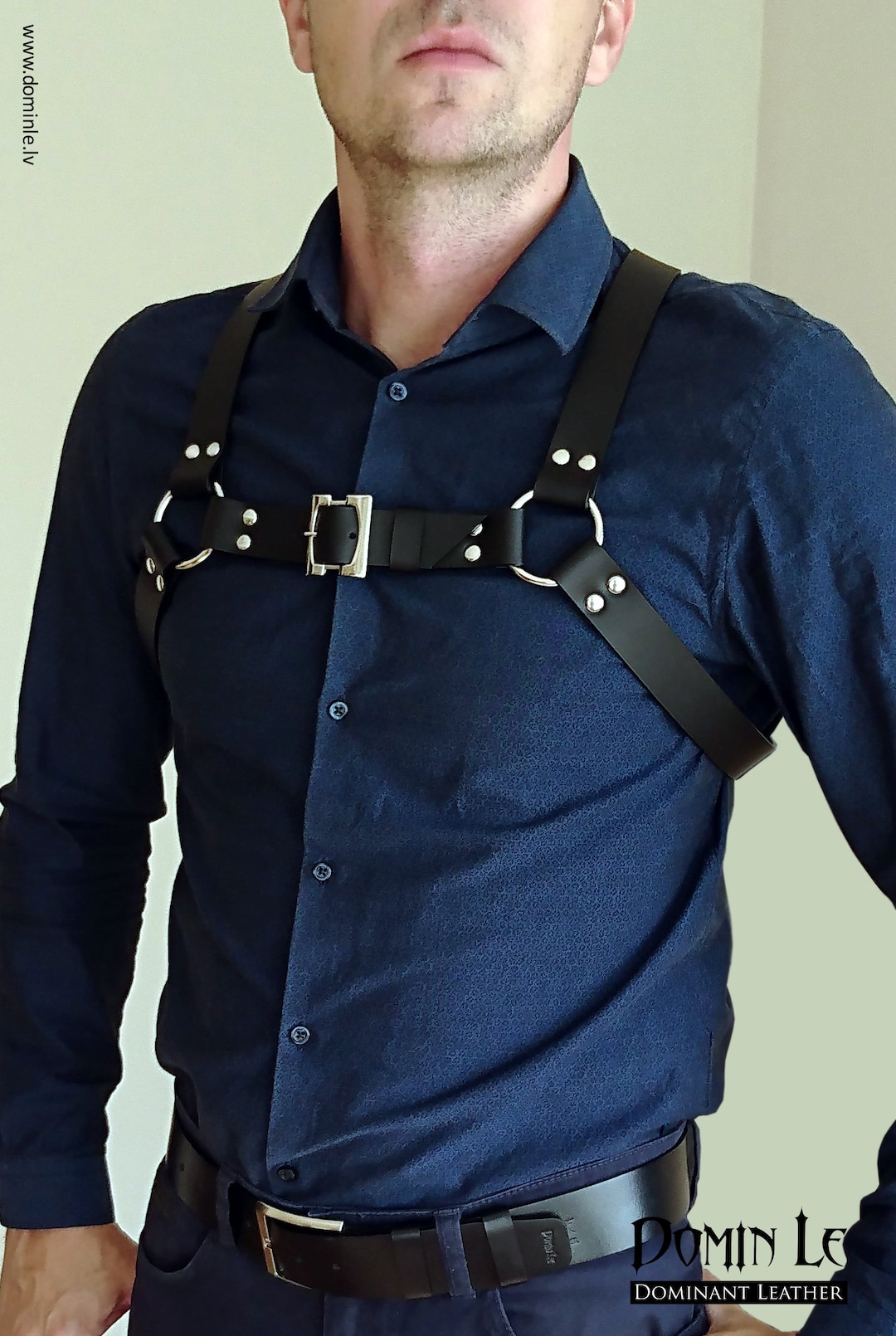 Harness "brave", Men's Harness, Leather Harness, High-quality Belt ...