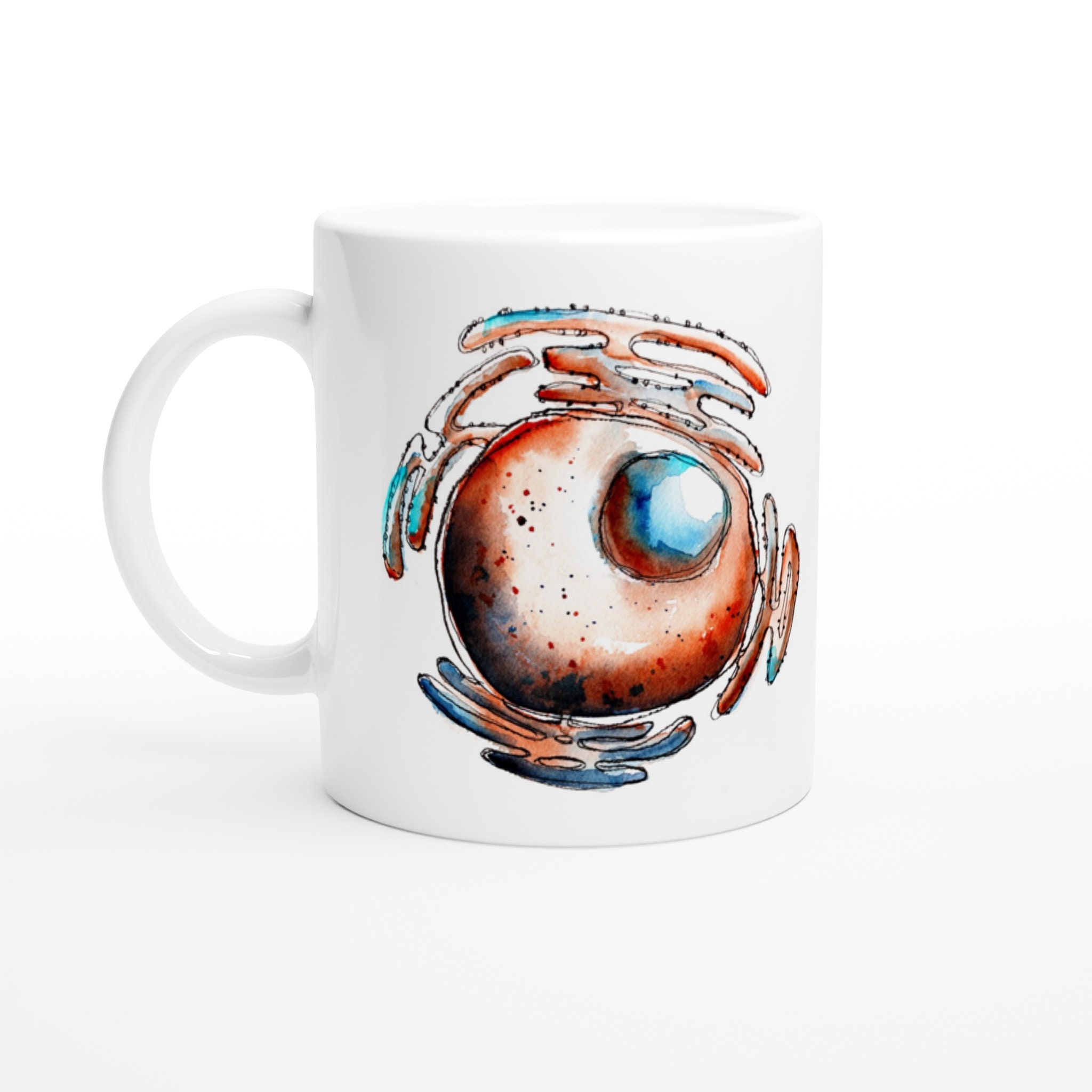Cell Nucleus Mug - Science Gift, Cell Biology Coffee Cup, Gift for ...