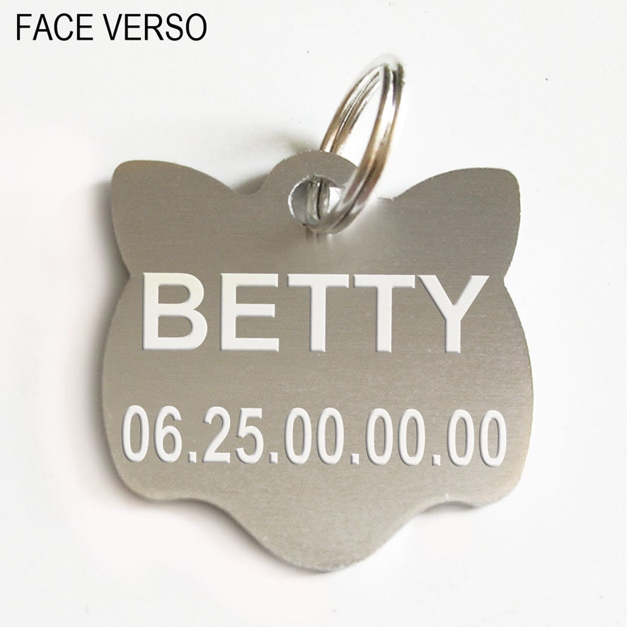 Personalized and Engraved Cat Medal - Etsy UK