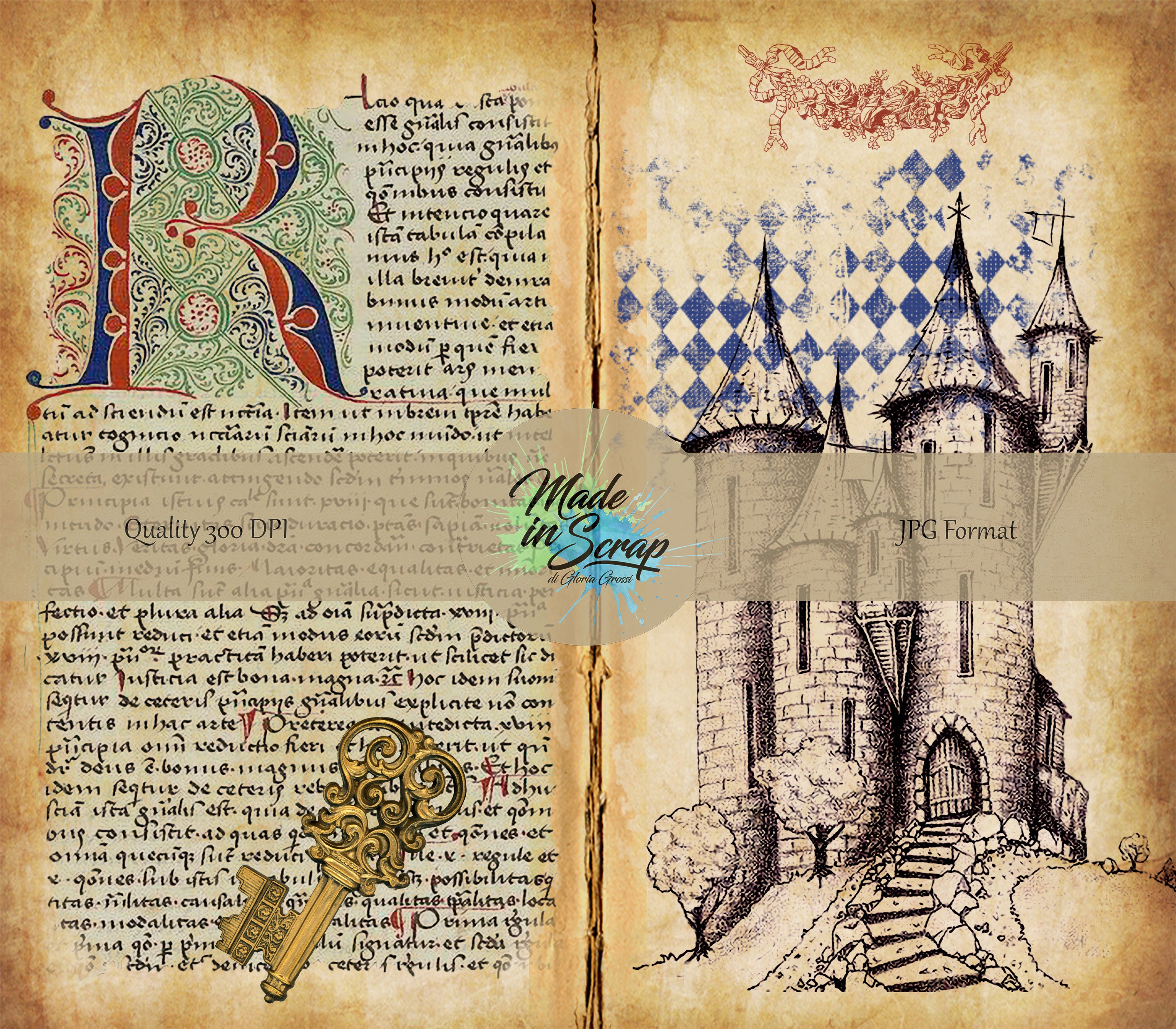 Ancient Castles Journal - Etsy