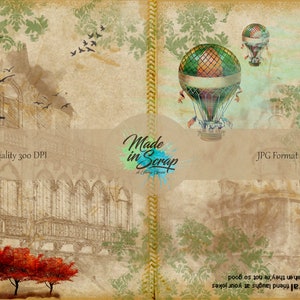 Hot Air Balloon Journal - Etsy