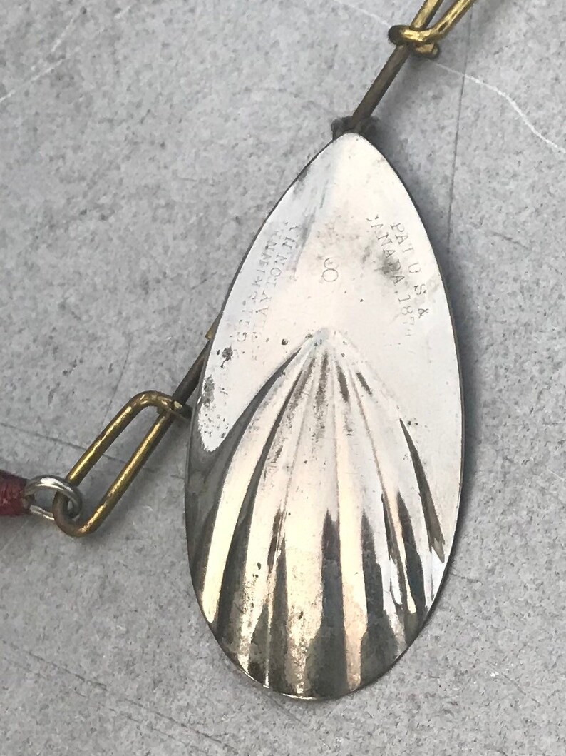 GM Skinner Fluted Spinner Lure 8 Trailing Feathered Treble - Etsy