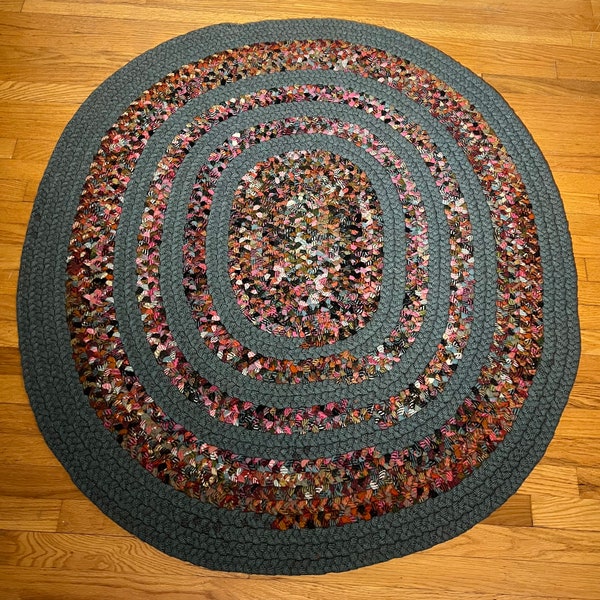 Braided Wool Rug - Etsy