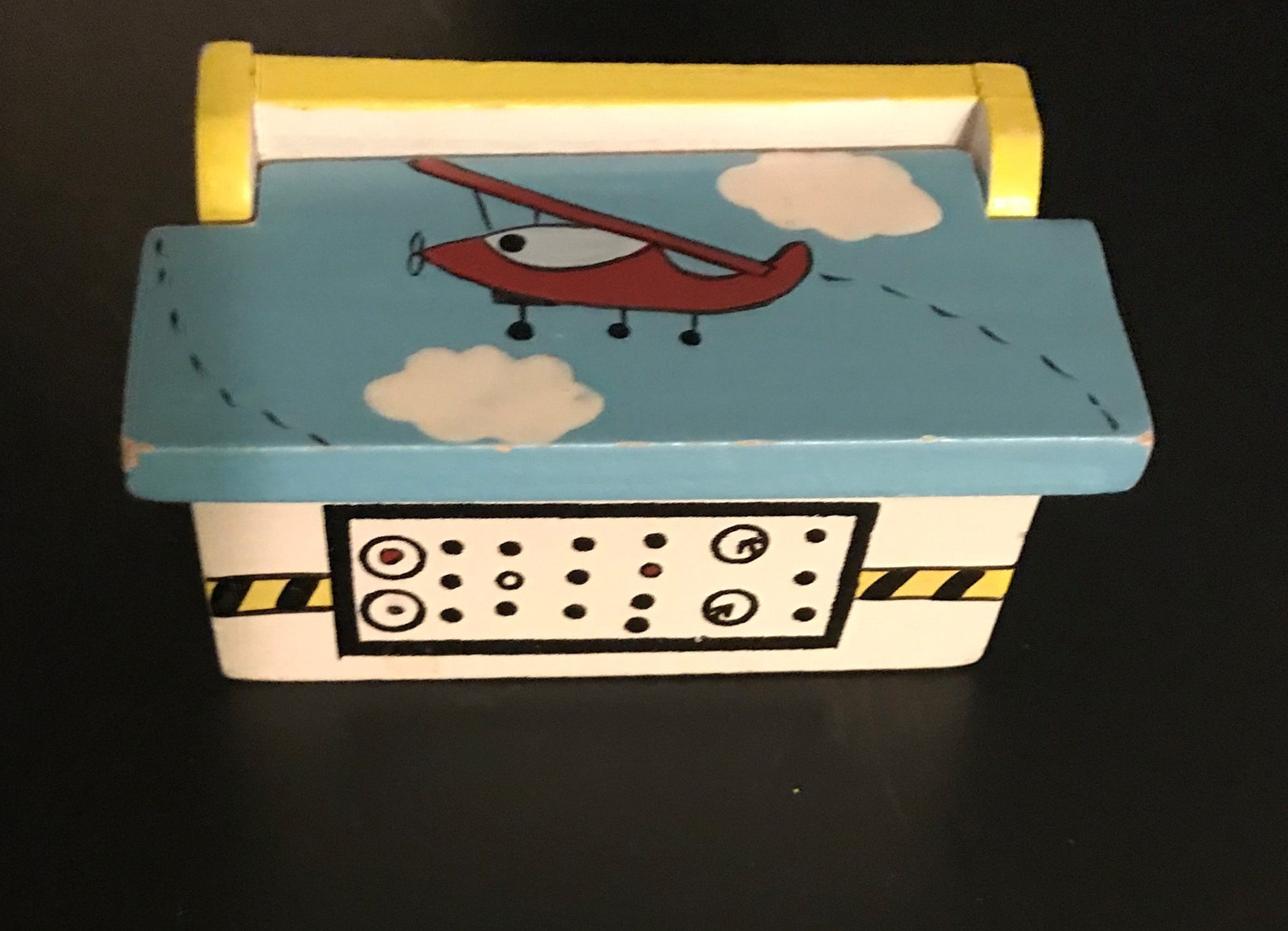 Vintage Painted Doll House Furniture Boy and Girl Bedroom Six - Etsy