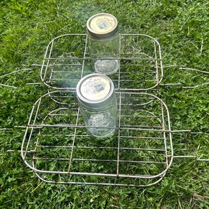 COLPAC Antique CANNER Large Watertight Holds 12 Quart Canning Jars 2 ...