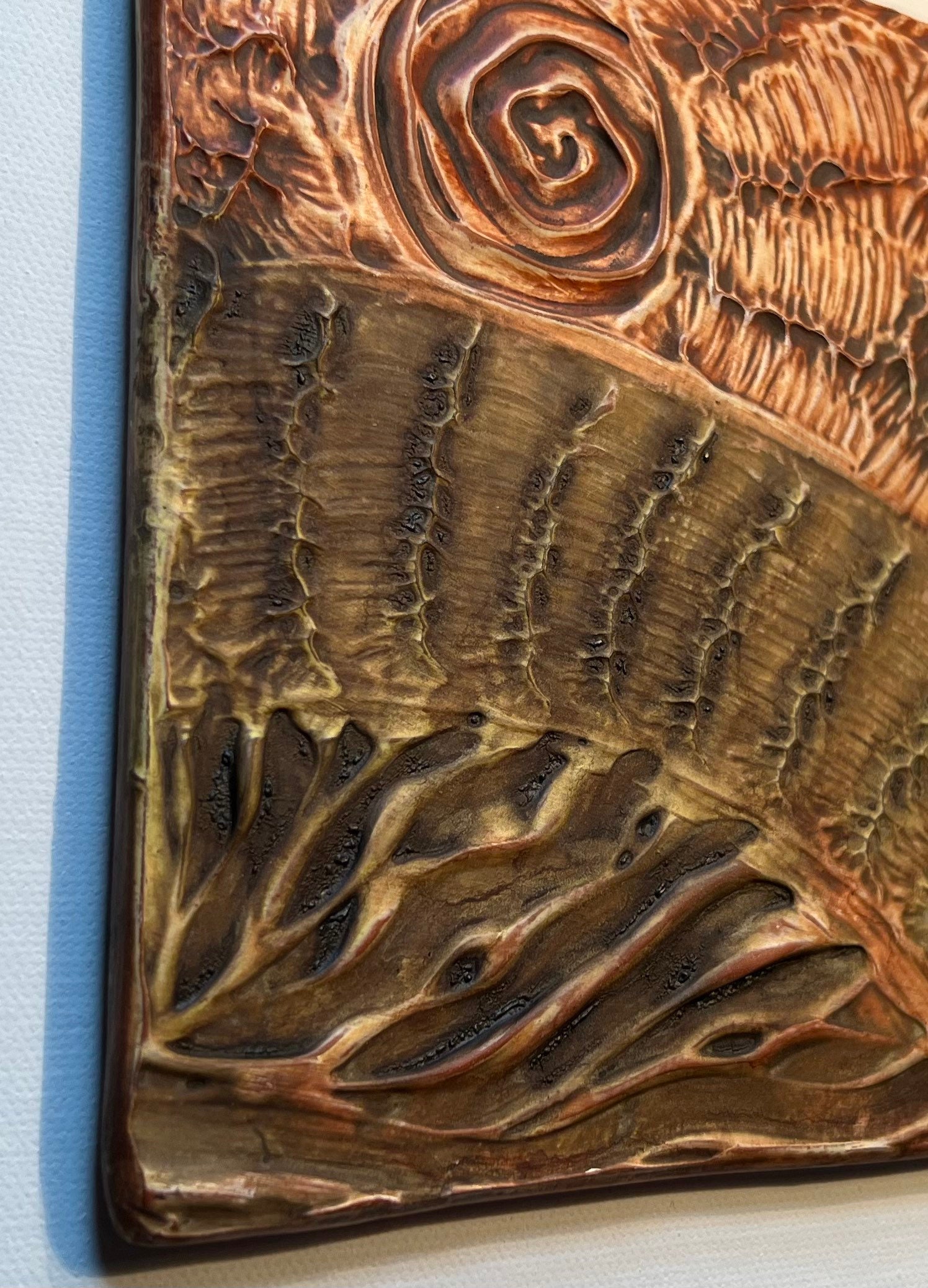 Russell Wrankle 6”x6” Tile Toquerville UT SLIP TEXTURE - Etsy