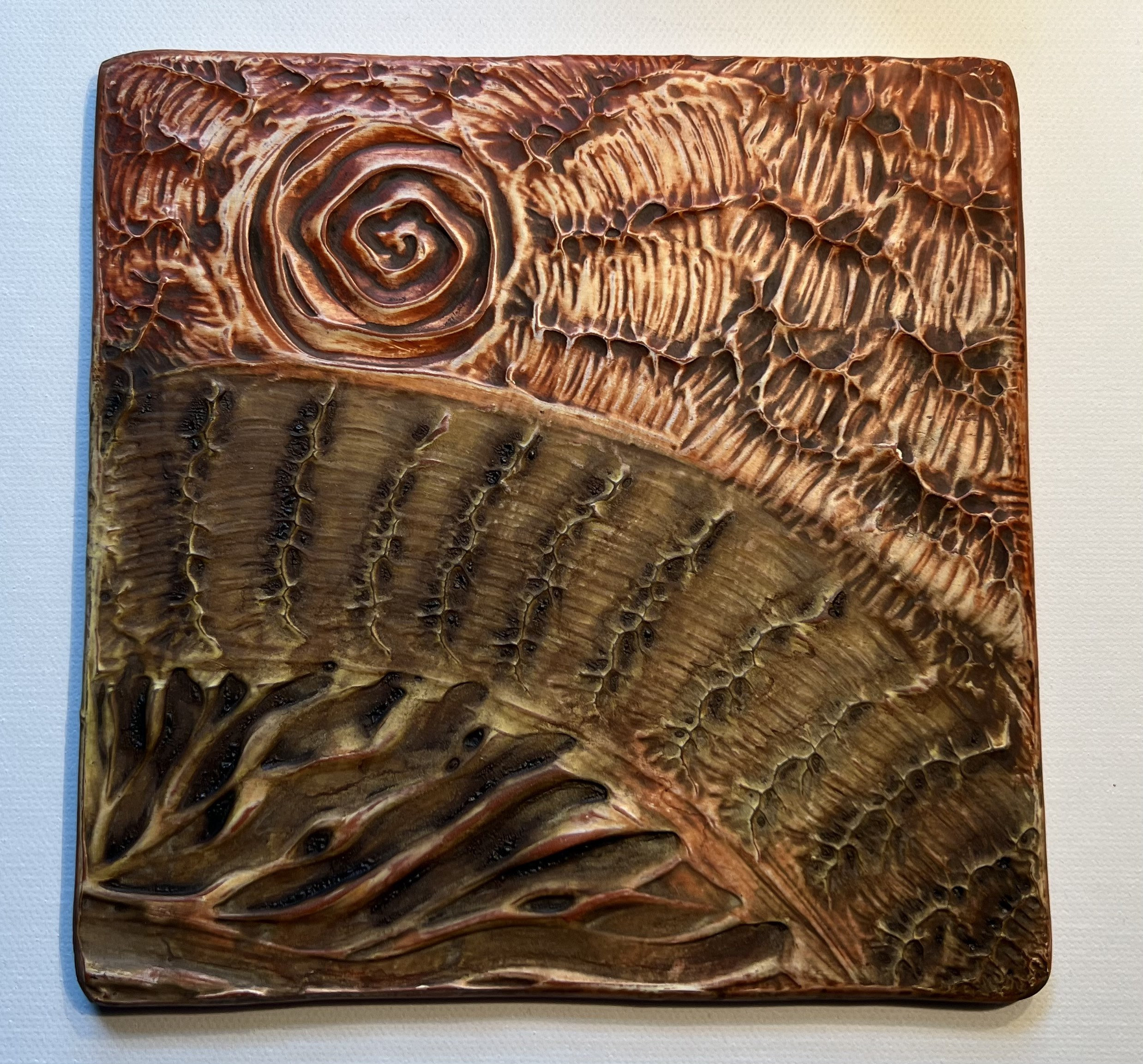 Russell Wrankle 6”x6” Tile Toquerville UT SLIP TEXTURE - Etsy