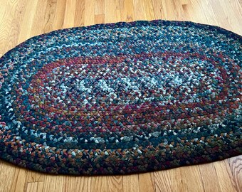 Wool Braided Rug | Etsy