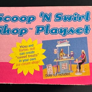 Barbie ICE Cream SHOP Scoop ‘N Swirl 2000 New in Box Make a Sundae - Etsy