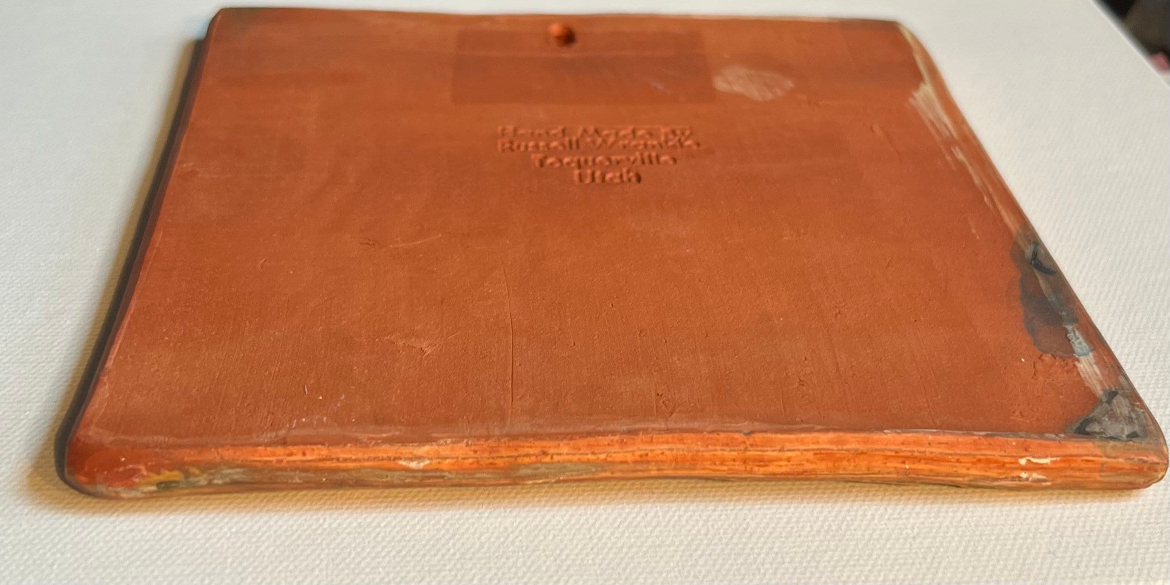 Russell Wrankle 6”x6” Tile Toquerville UT SLIP TEXTURE - Etsy