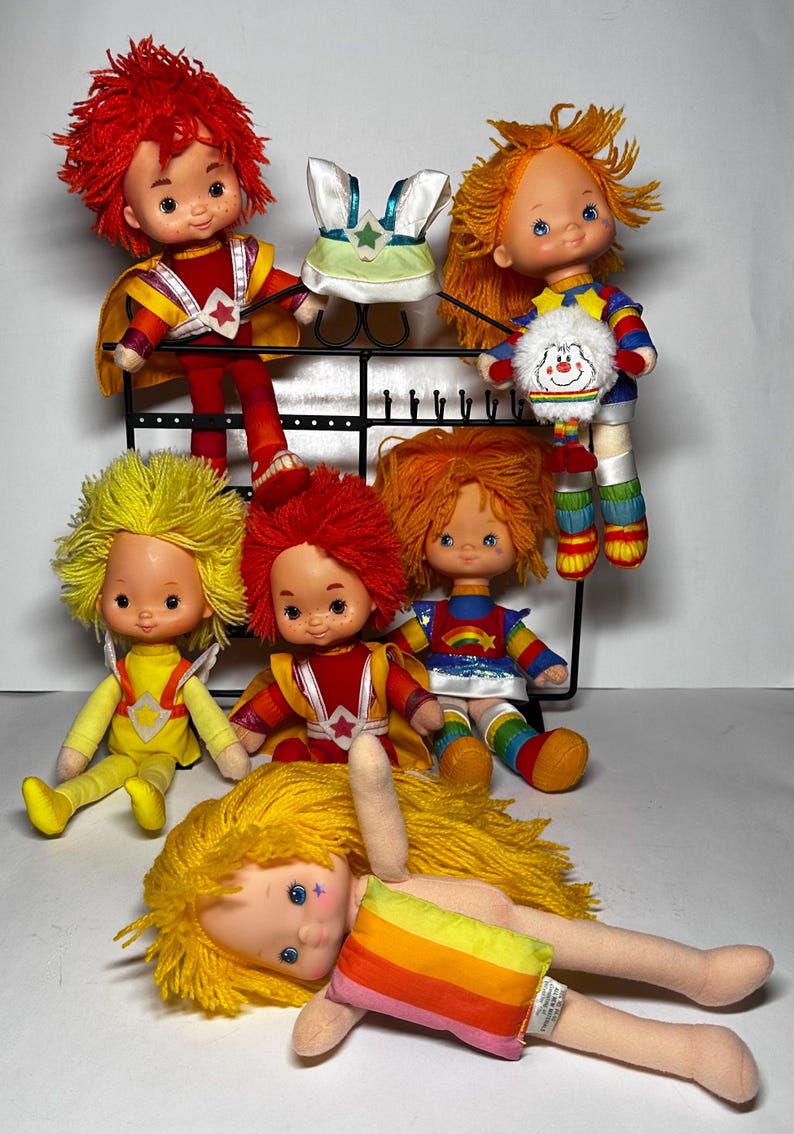 Vintage 1983 Rainbow Brite Doll Collection: Hallmark/mattel - Etsy