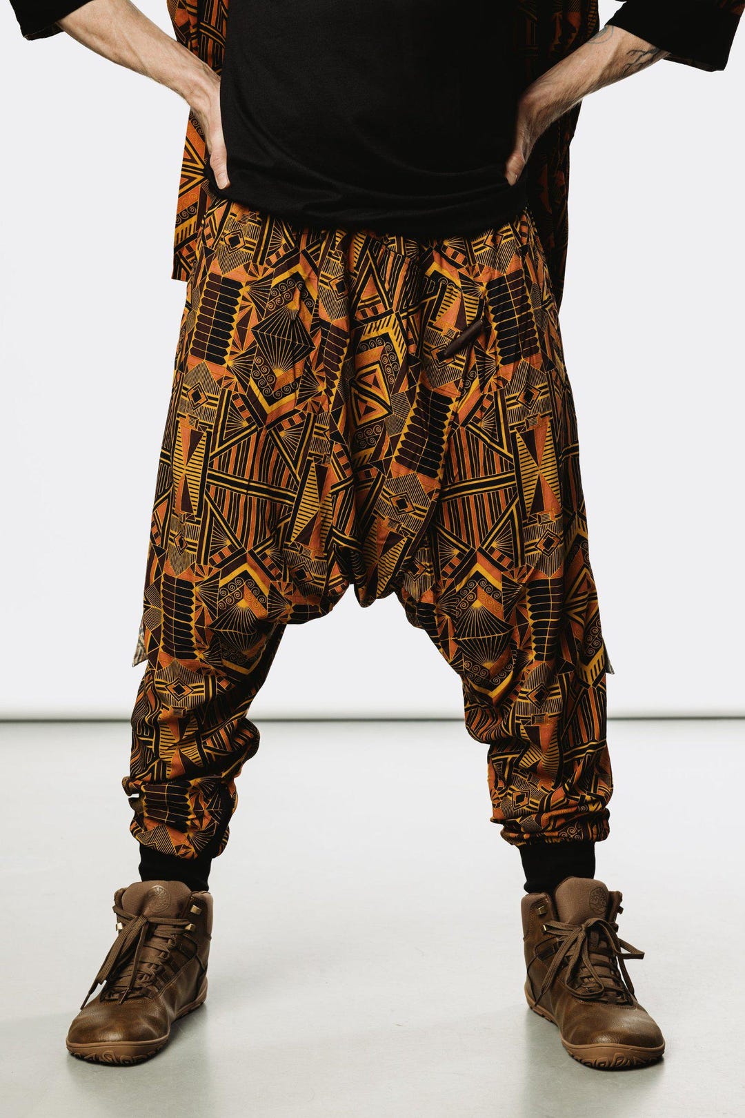 Men's Harem Pants Rave & Festival Outfit Psychedelic / VALO Spirit ...