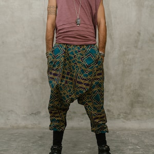 Men's Harem Pants Rave & Festival Outfit Psychedelic / VALO Spirit ...
