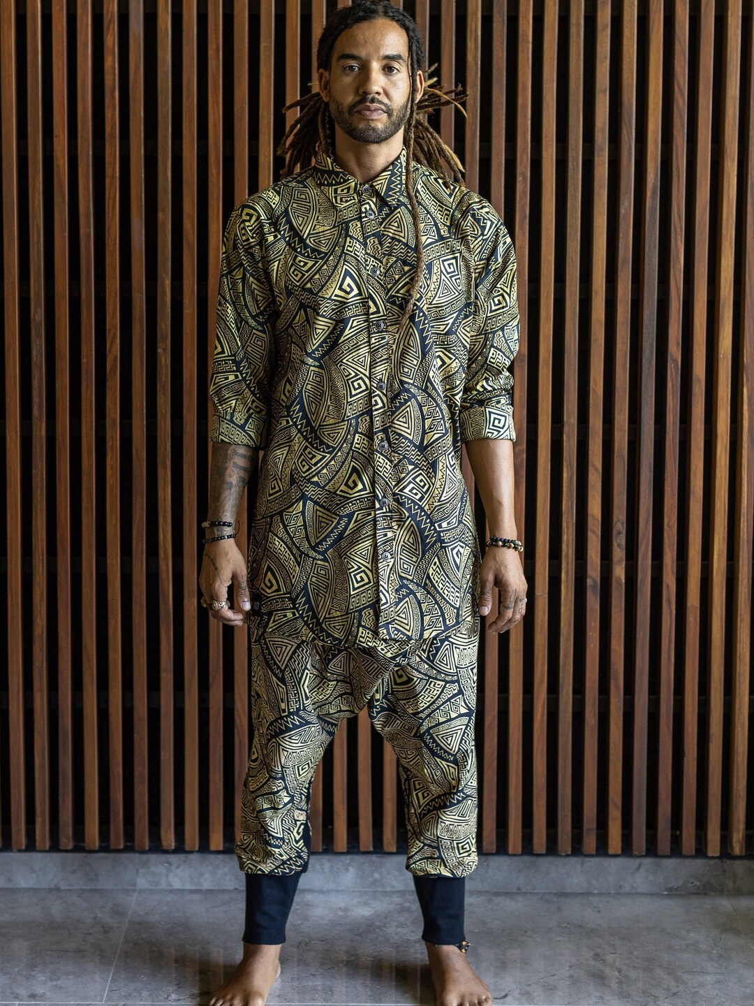 Shaman Shirt, Burning Man Clothing Men, Tribal Shirt, Mandala Clothing ...