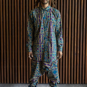 Men's Harem Pants Rave & Festival Outfit Psychedelic / VALO Spirit ...