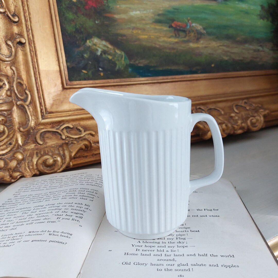 Vintage Johnson Bros Ironstone Athena Creamer Creamer Pitcher Ironstone ...
