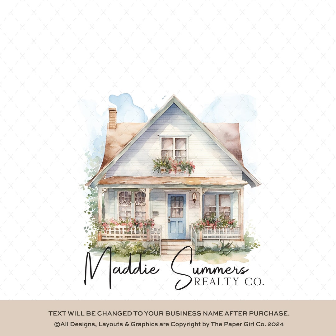 Rustic Logo | Premade Logo | Business Logo | Barn Logo | Line Logo ...