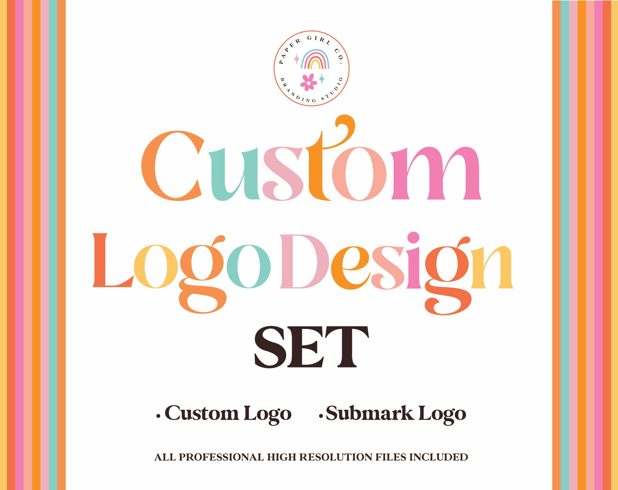Custom Logo Design Custom Branding Branding Package Logo | Etsy