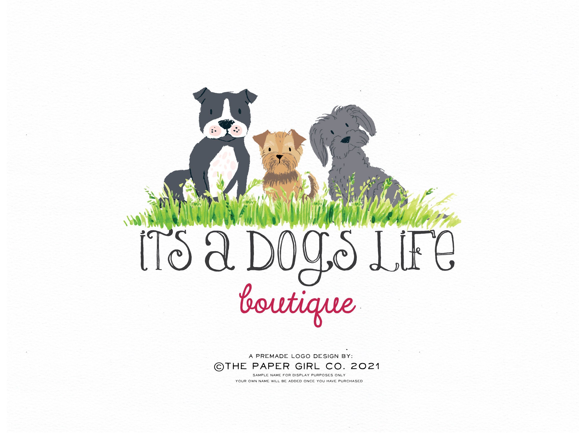 Cottage Dog Logos Etsy cottage-dog-logos-etsy