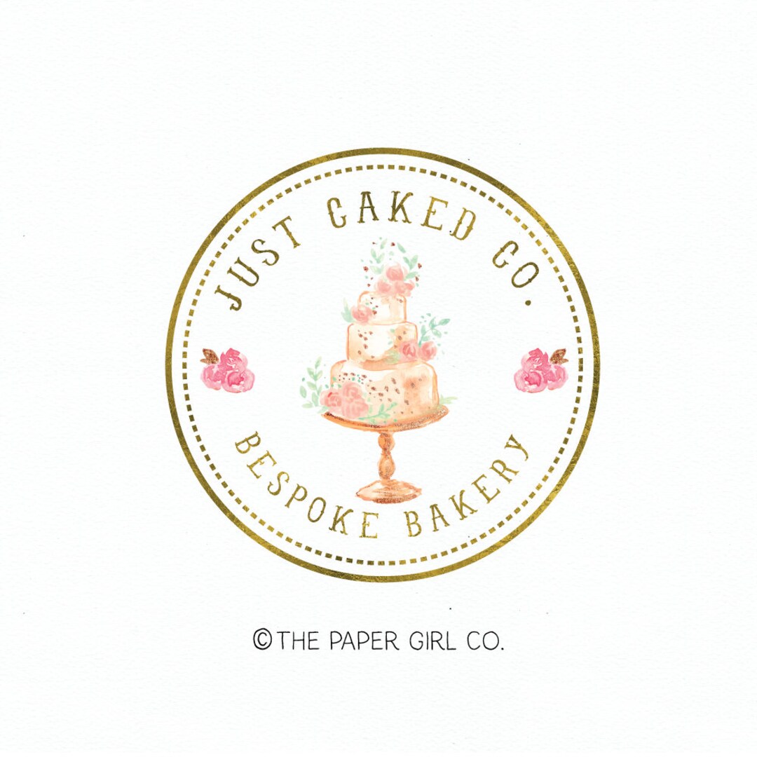Logo Design, Baking Logo, Cake Logo, Home Baking Logo, Flower Logo ...